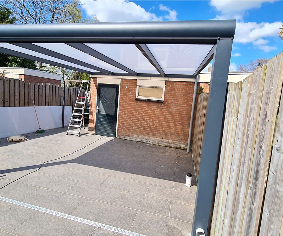 Aluminium overkapping op maat - Pre Wood Outdoor