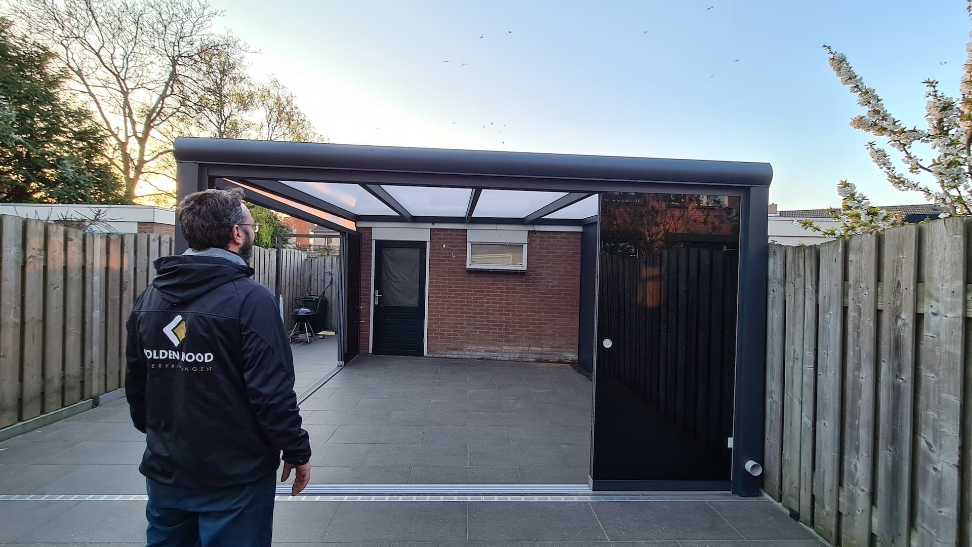 Aluminium overkapping aan huis – Pre Wood Outdoor
