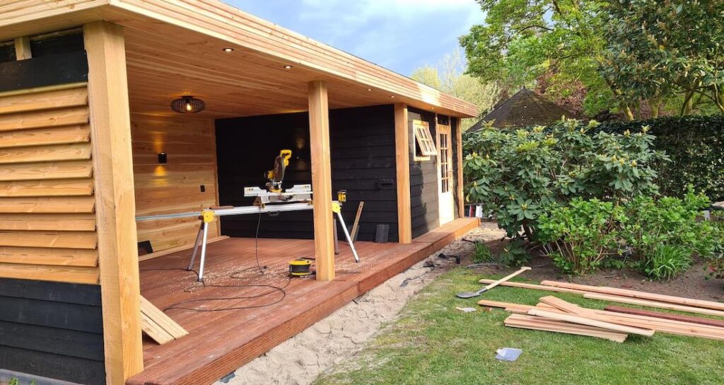 Houten overkapping op maat - Pre Wood Outdoor